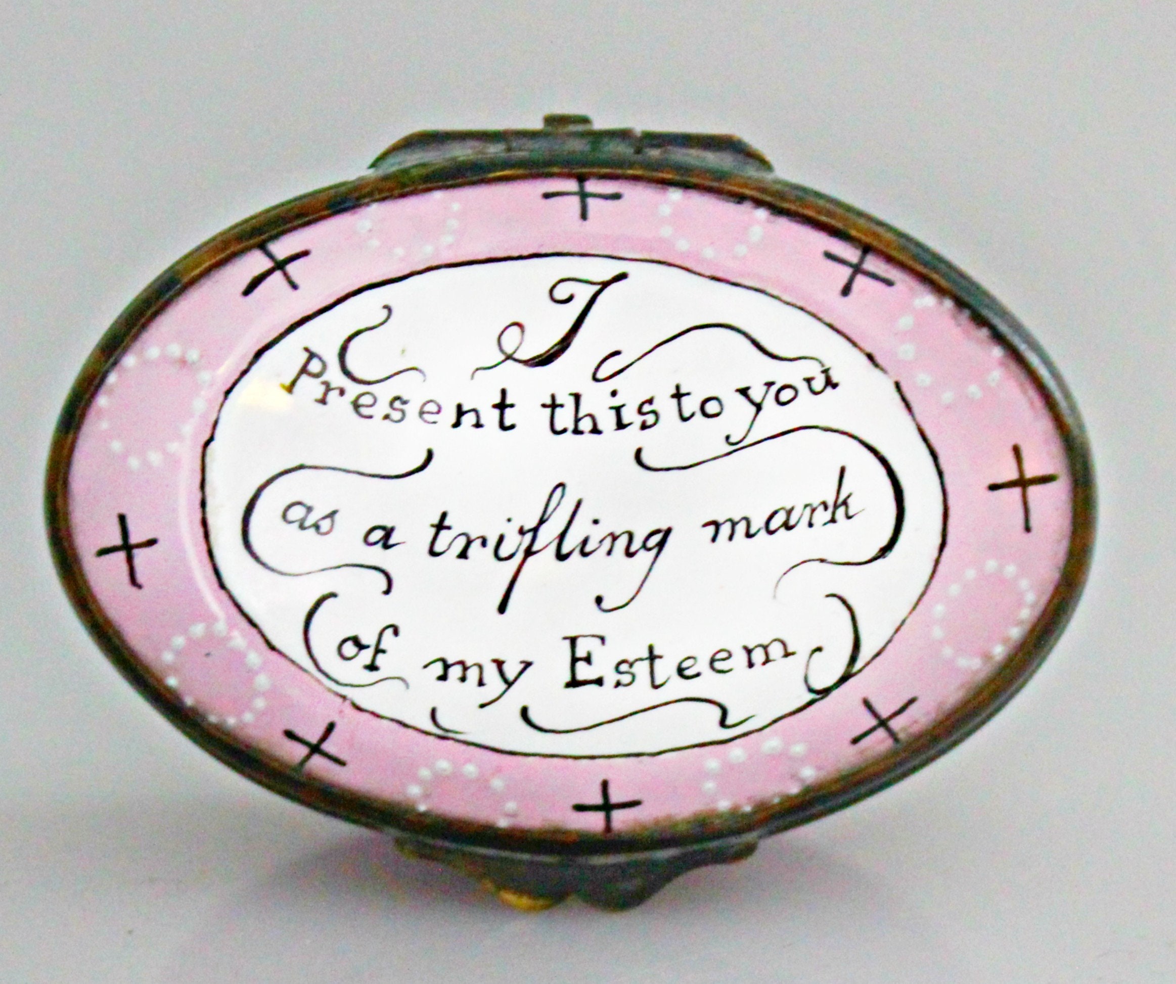 Antique Bilston English Enamel Patch Box Ca 18th C - Etsy