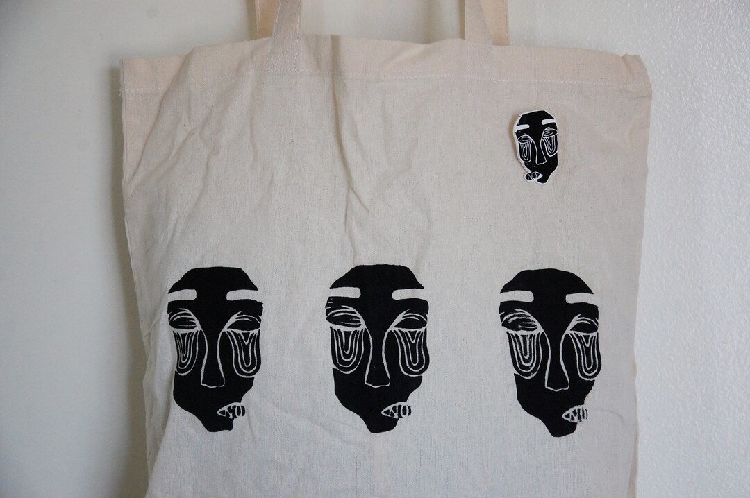 Original no Face Design Screen Print Design in - Etsy