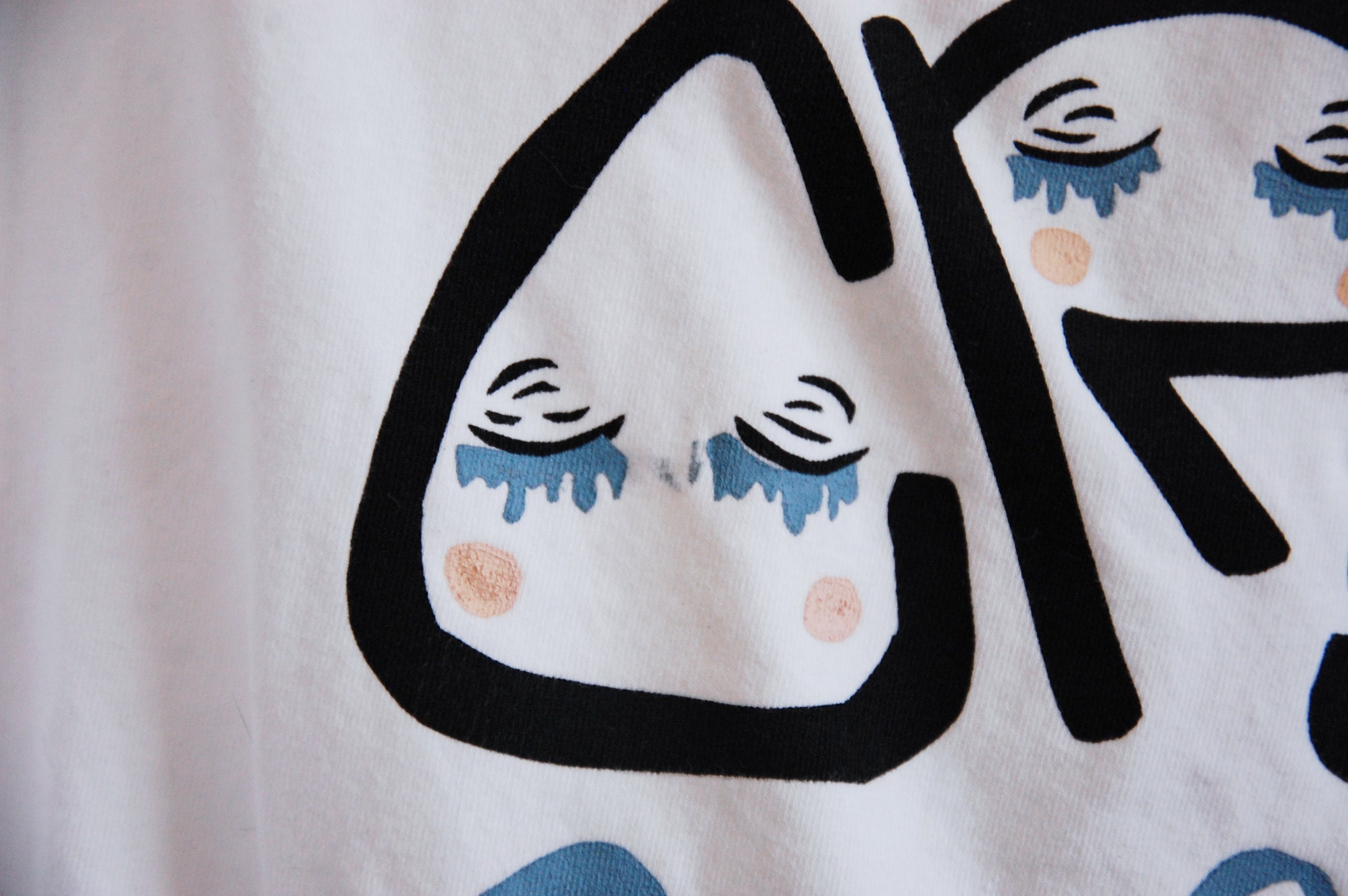 Original Cry Baby Screen Print Design // Thrifted Cropped Tank // Black ...