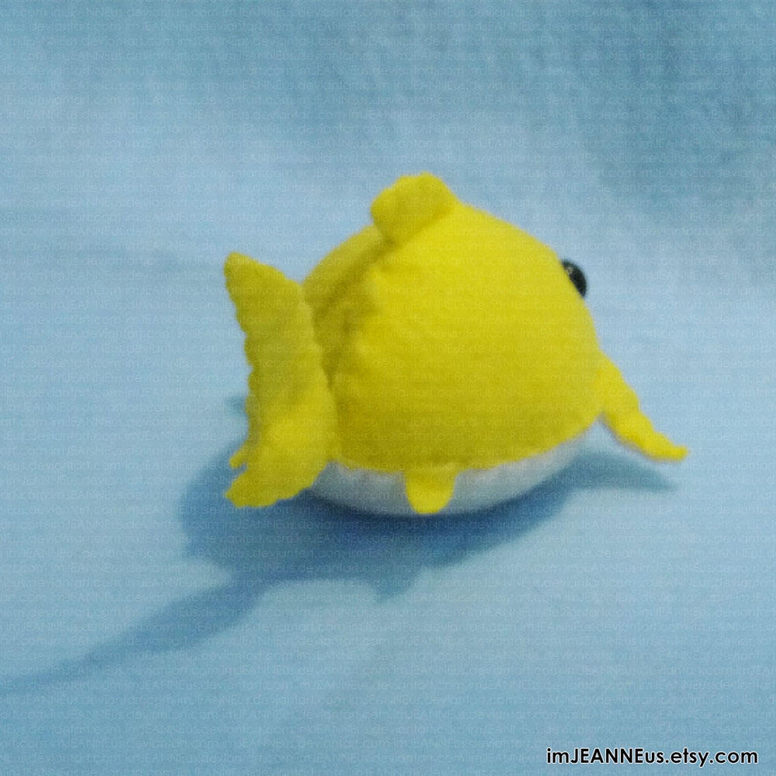 Lemon Shark Plush MADE TO ORDER cute yellow shark kawaii | Etsy