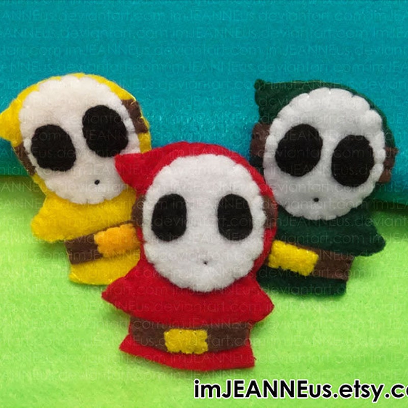 Super Mario Puppets - Etsy