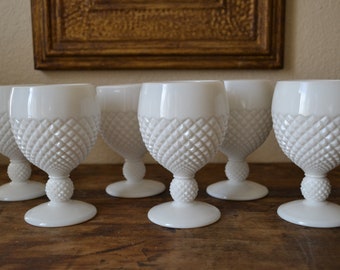Milk Glass Diamond - Etsy