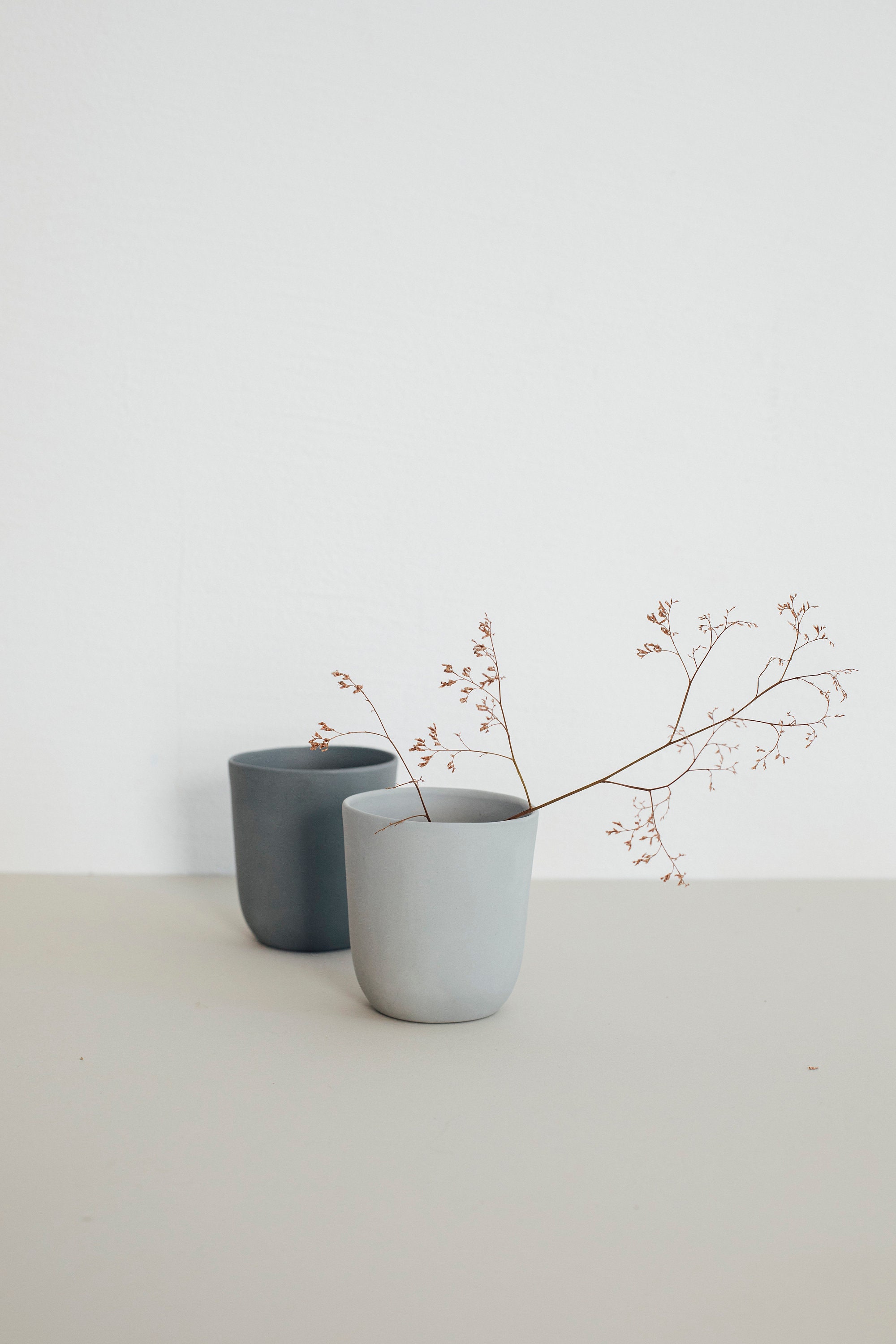 Cup Porcelain Grey - Etsy