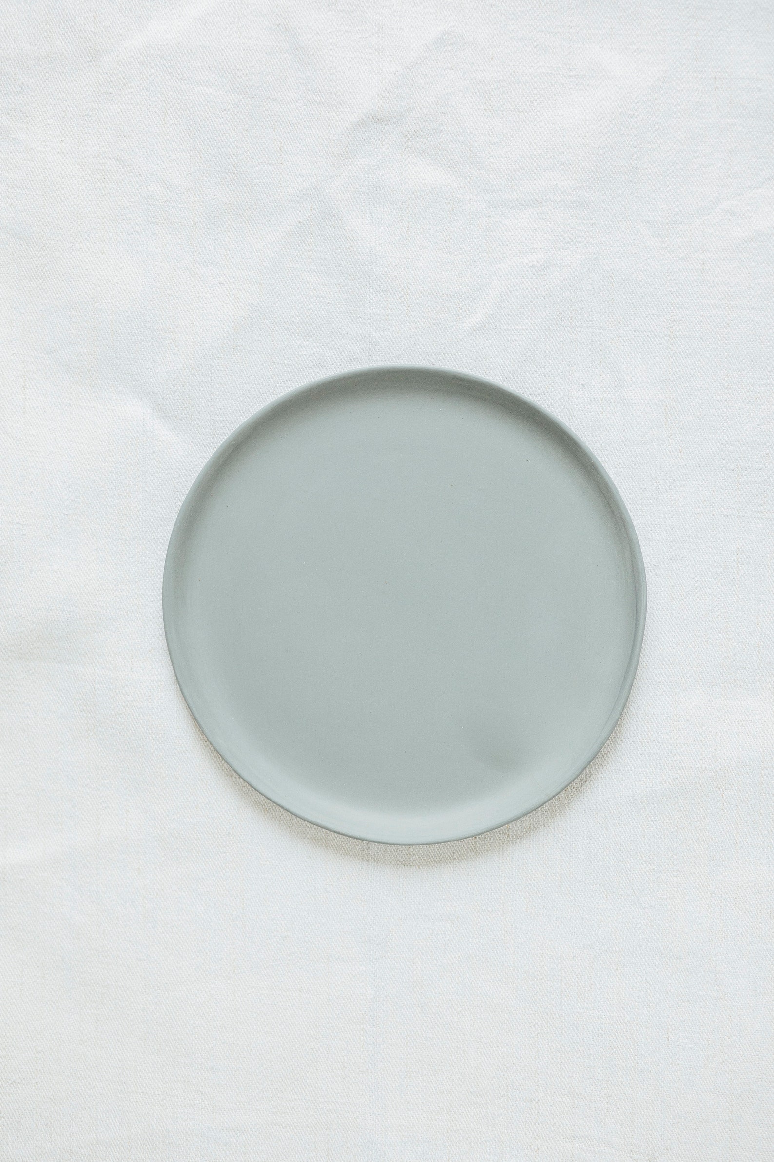 Plates Porcelain Gray Dinner Plate 24 Cm per Piece - Etsy