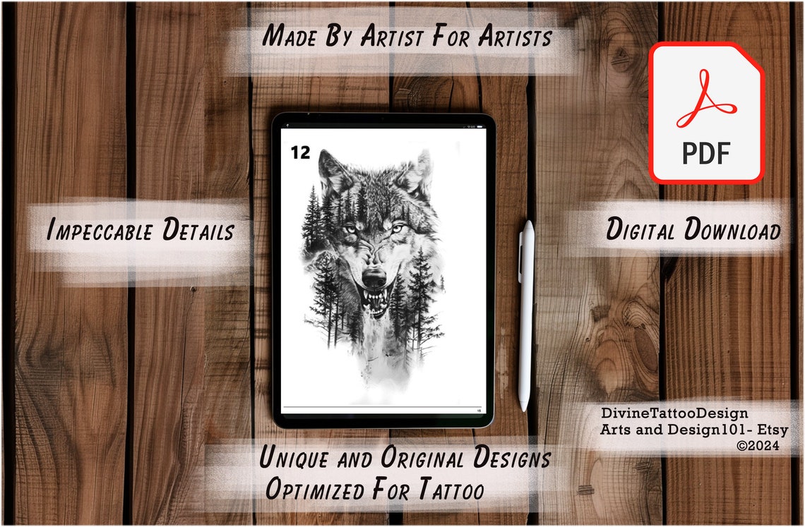 82 Wolf Tattoo Designs Ideas for Tattooing Ebook PDF Exceptional ...