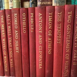 William Shakespeare Vintage Temple Shakespeare Books 1930’s Onwards in ...