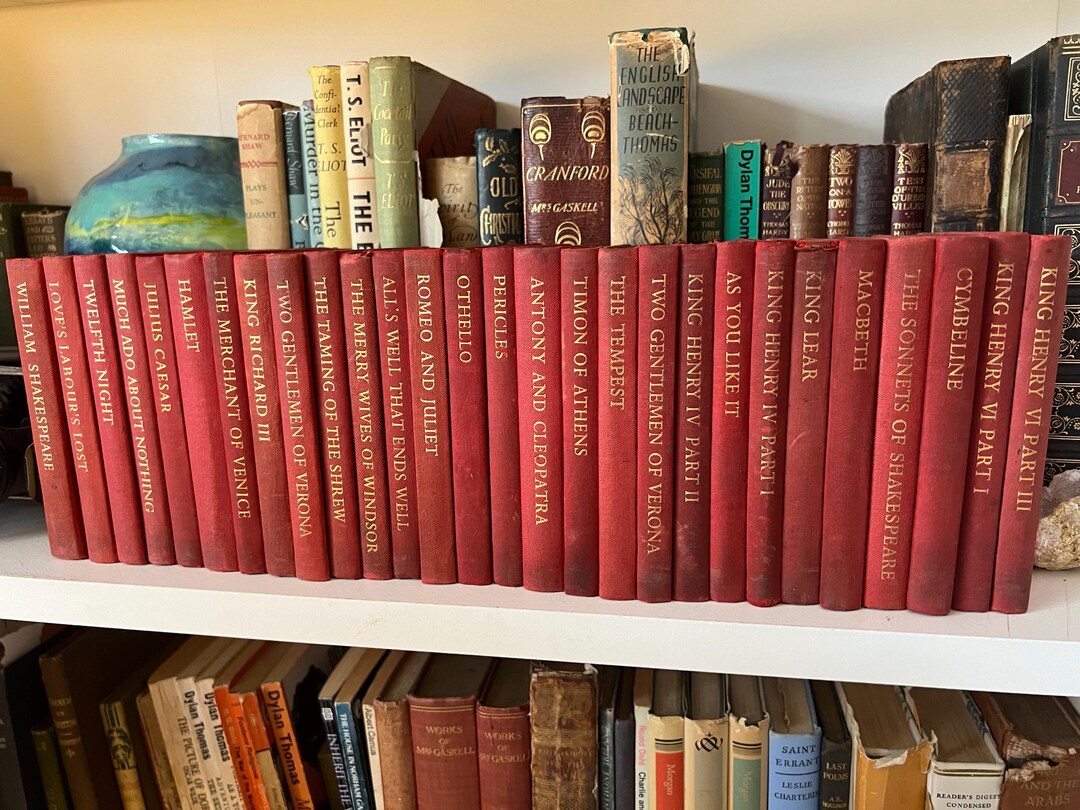 William Shakespeare Vintage Temple Shakespeare Books 1930’s Onwards in ...