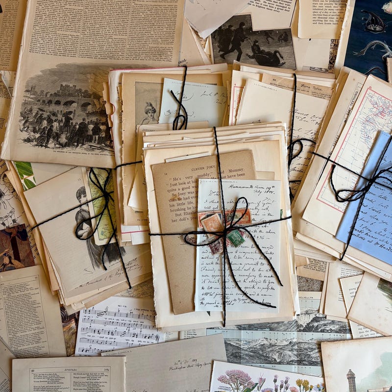 Old Book Pages of Maps - Etsy UK