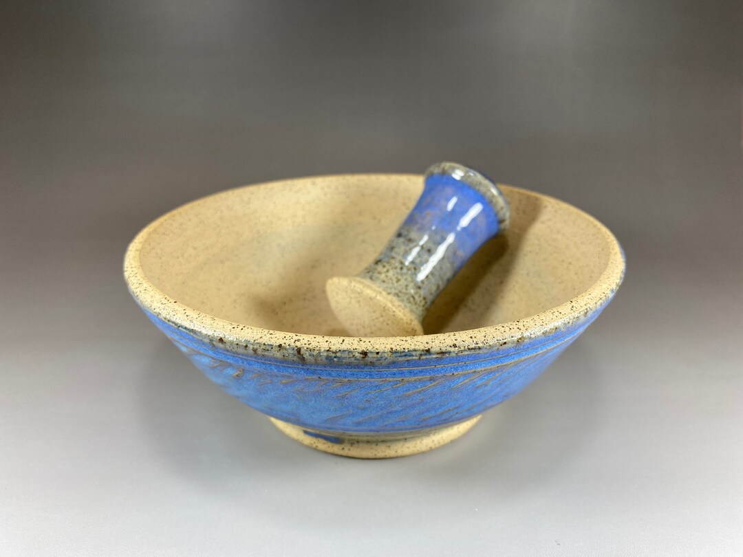 Mortar and Pestle Handmade Wheel Thrown Pottery Ceramic - Etsy