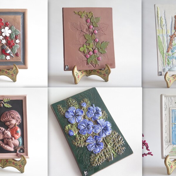 Ceramic Plaque - Etsy