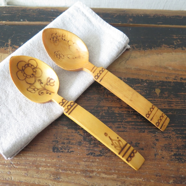 Hand Painted Spoons - Etsy