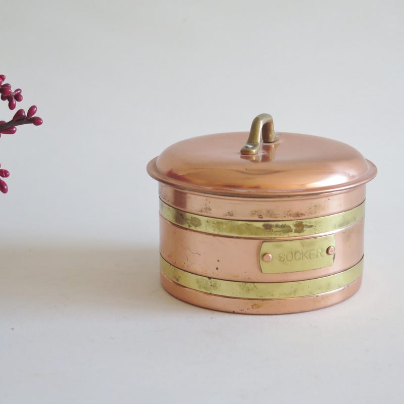 Copper Containers - Etsy