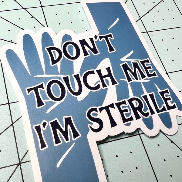 Dont Touch Sterile - Etsy