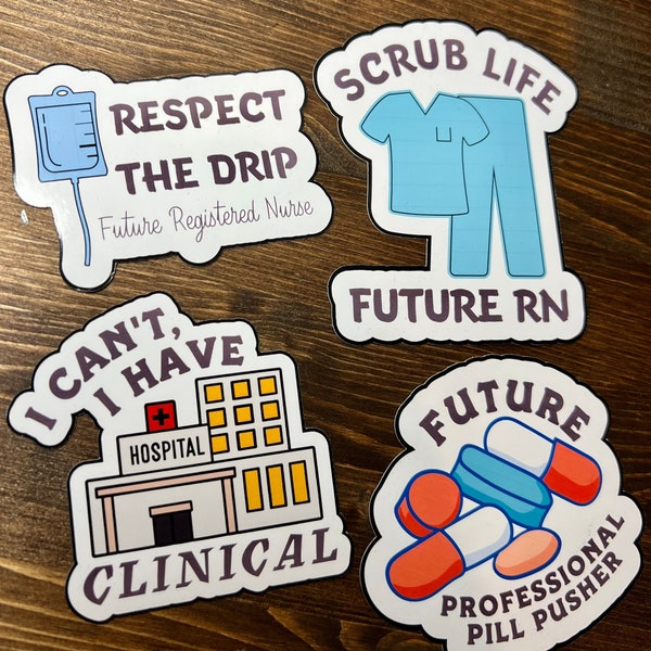 Nursing School Decal - Etsy