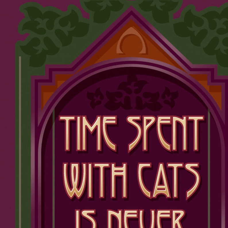 Arts and Crafts Framed Print. Cat Subject. Great for Arts and Crafts ...