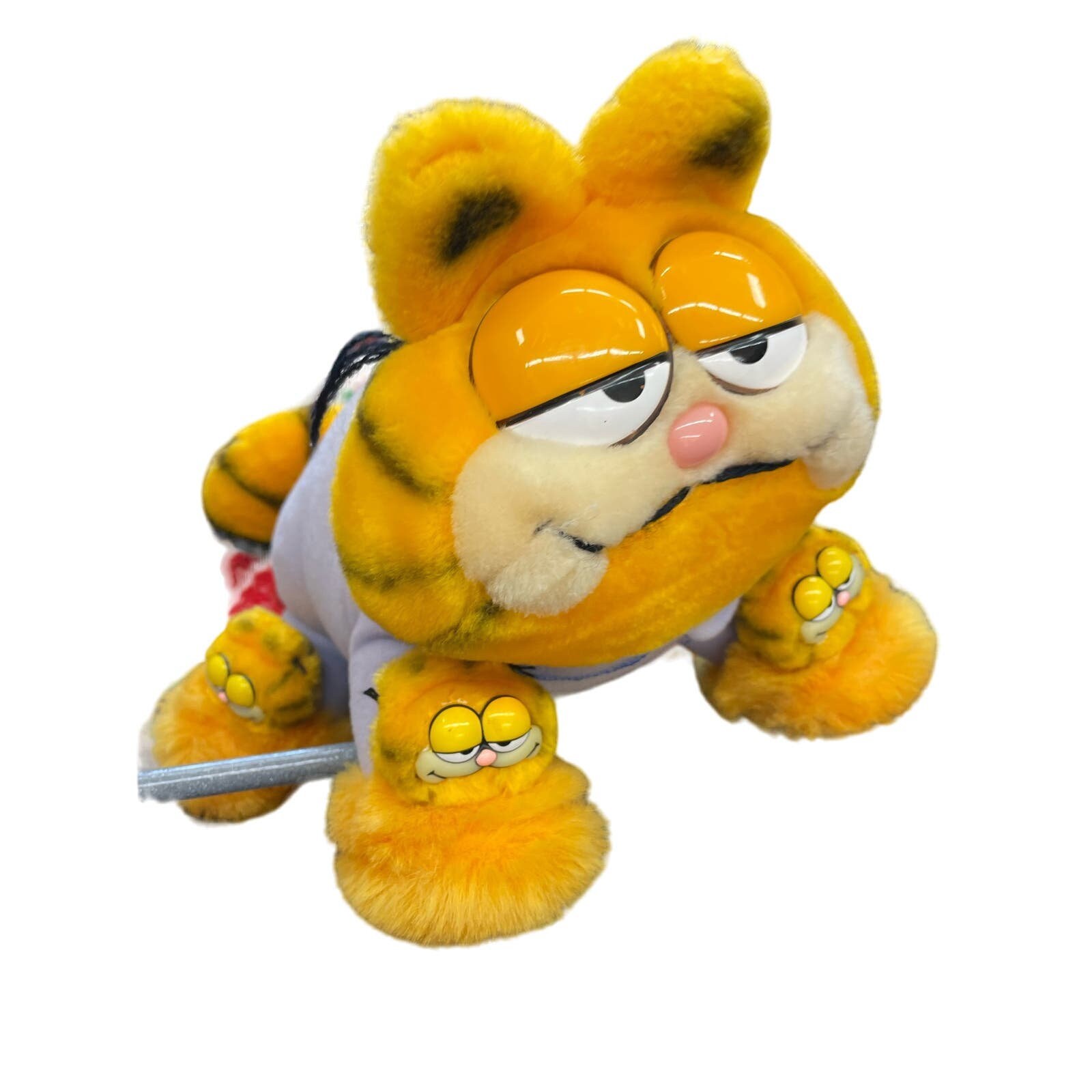 Vintage 1981 Garfield Dakin Plush Stuffed Animal My Favorite Slippers ...