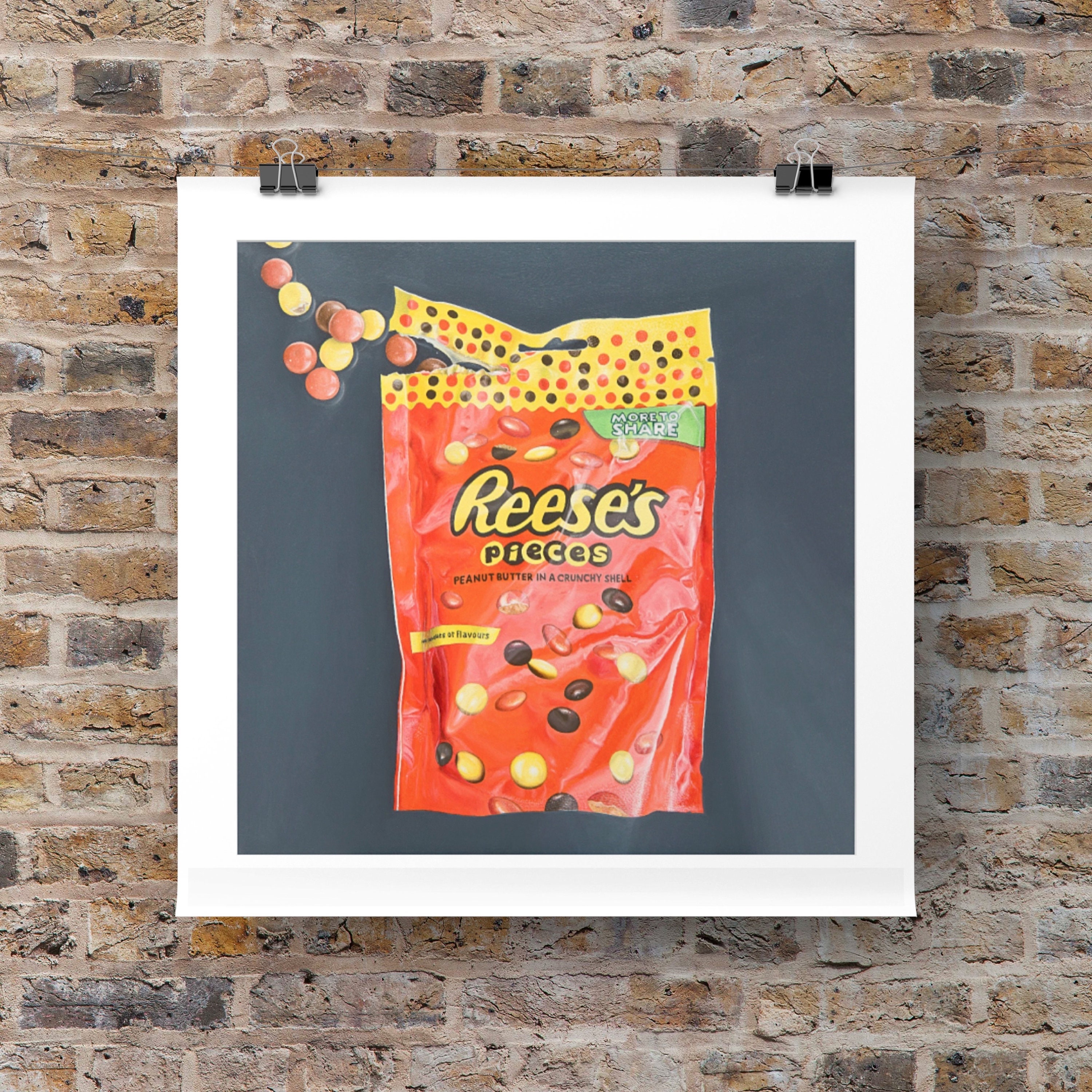 Reeses Pieces - Limited Edition Print - Etsy