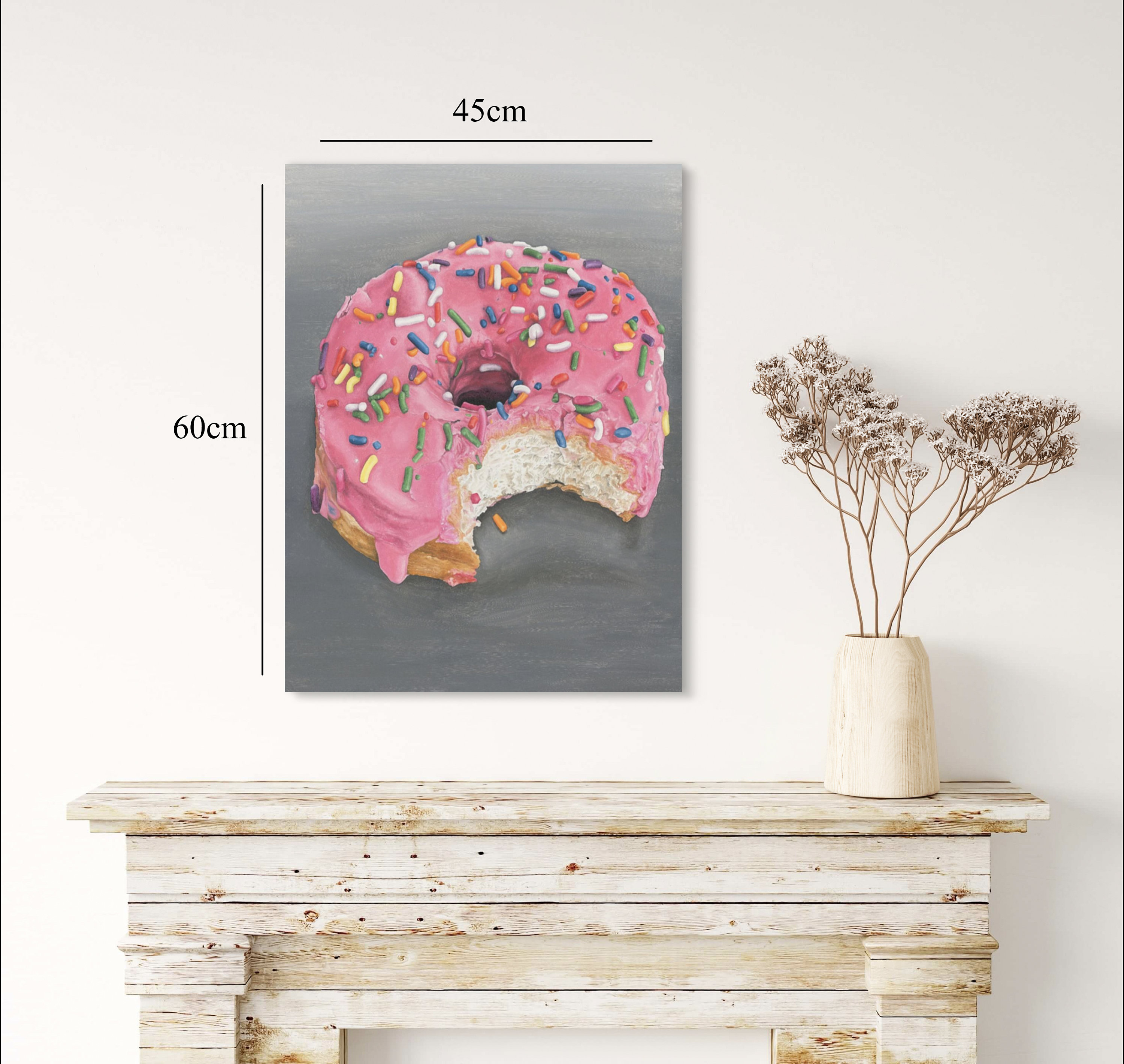 The Homer Donut - Original Oil Painting - Etsy