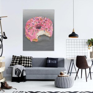 The Homer Donut - Original Oil Painting - Etsy