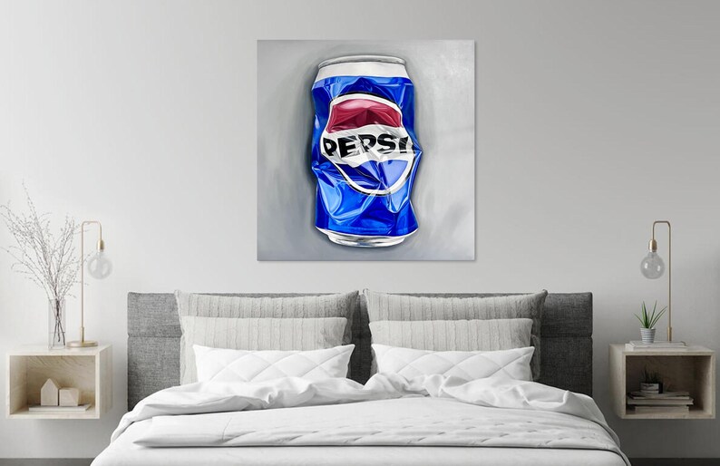 Pepsi Original - Original Oil Painting - Etsy