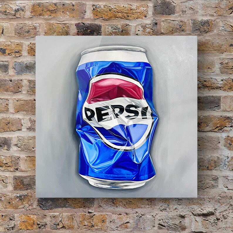 Pepsi Original - Original Oil Painting - Etsy