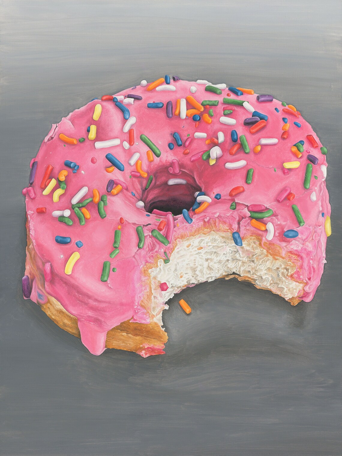 The Homer Donut Original Oil Painting - Etsy