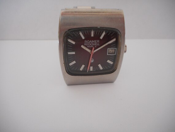 Roamer Rockshell mark V very rare automatic mens watch - Gem