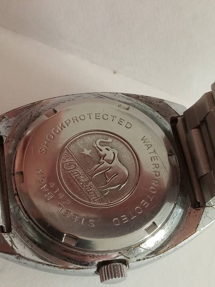 Omikron Men's Vintage Watch Swiss Made Mechanical Watch - Etsy