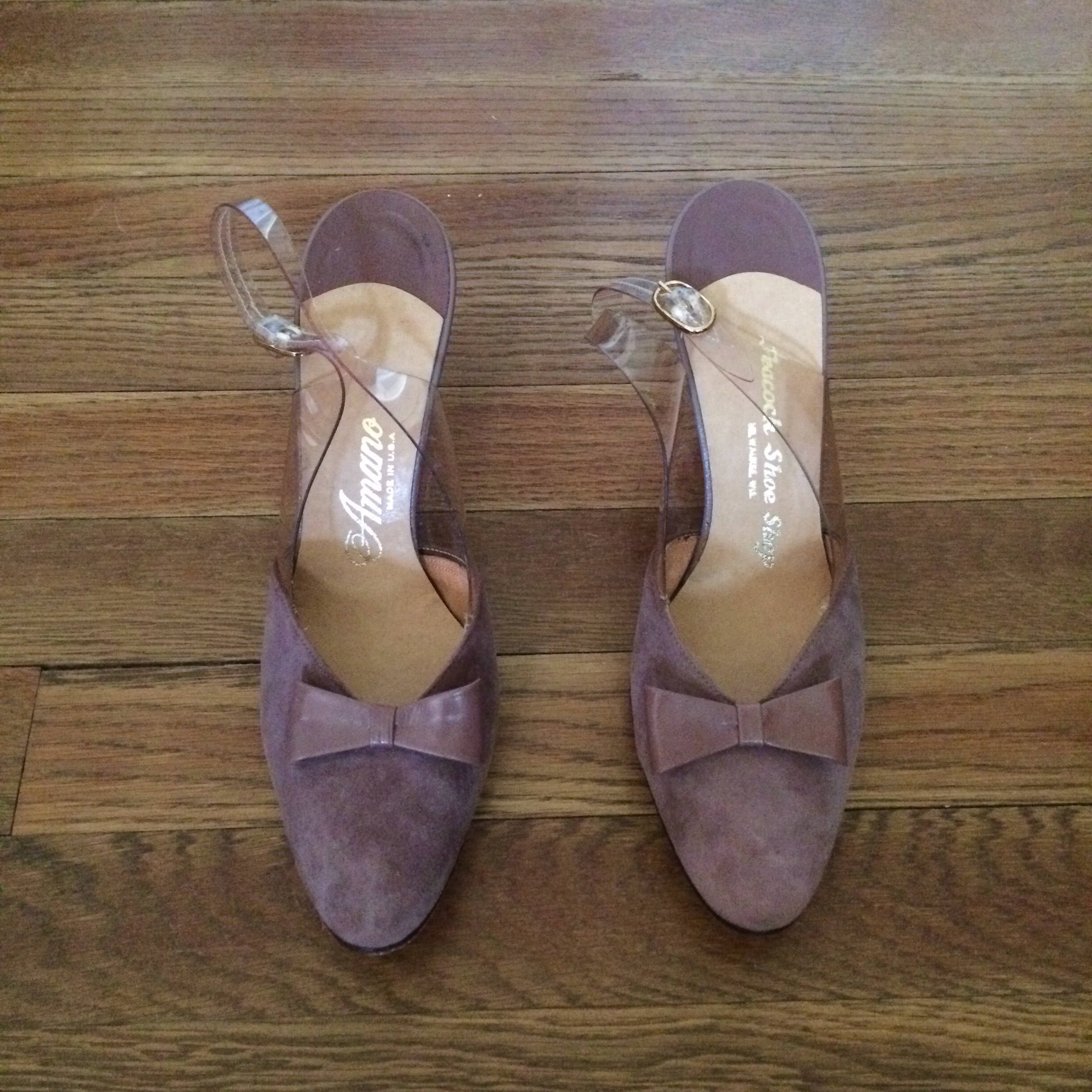 Sz 7 1/2 N Vintage 50's Pumps