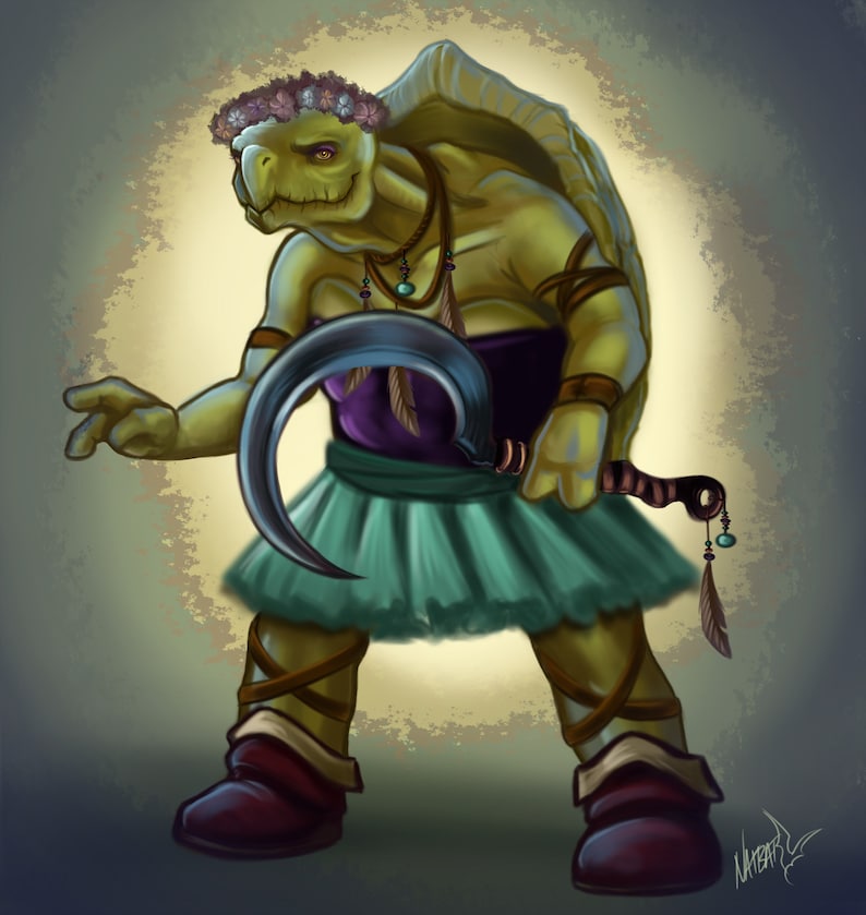 Custom OC, Dnd Character Portrait Commission Full Body, Full Color ...