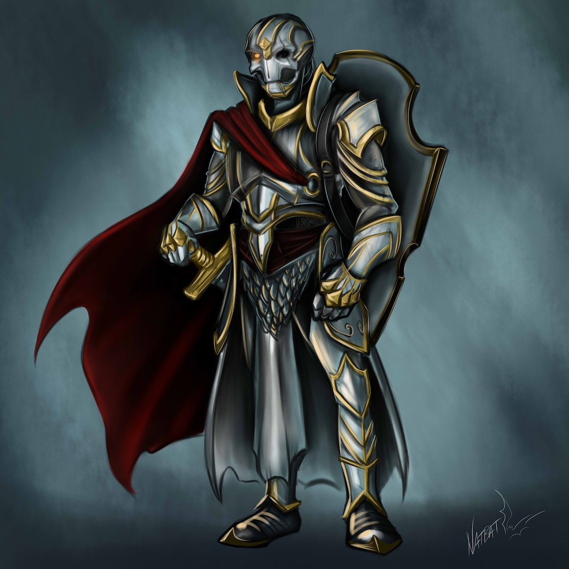 Custom OC, Dnd Character Portrait Commission Full Body, Full Color ...