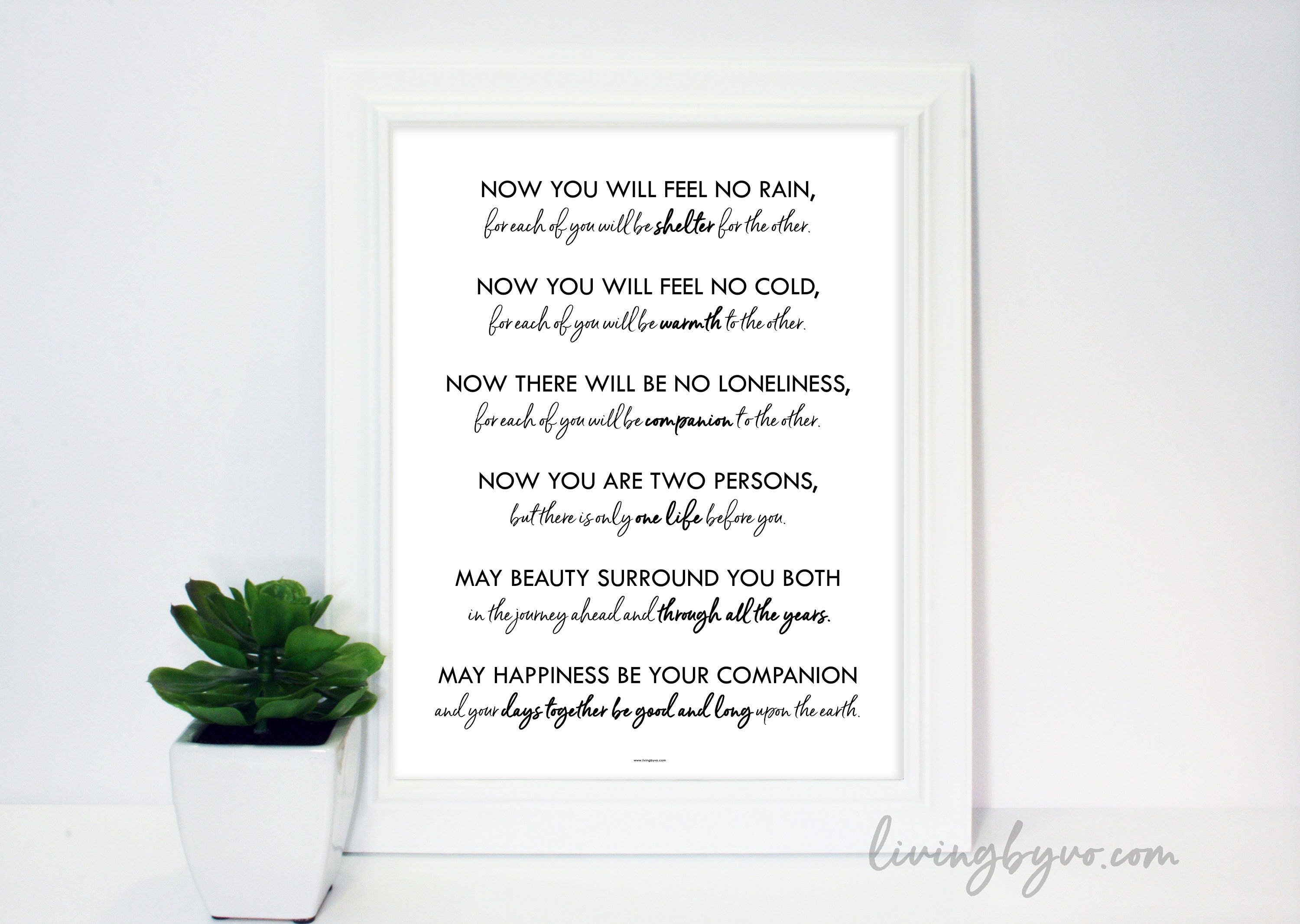 Printable Apache Blessing Poster 8x10 11x14 Instant | Etsy