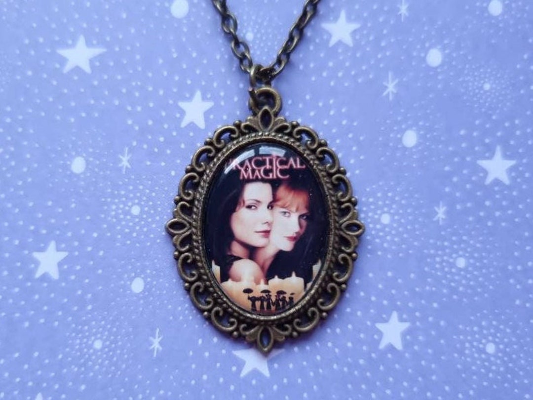 Practical Magic Inspired Cameo Necklace- Silver Option Available - Etsy