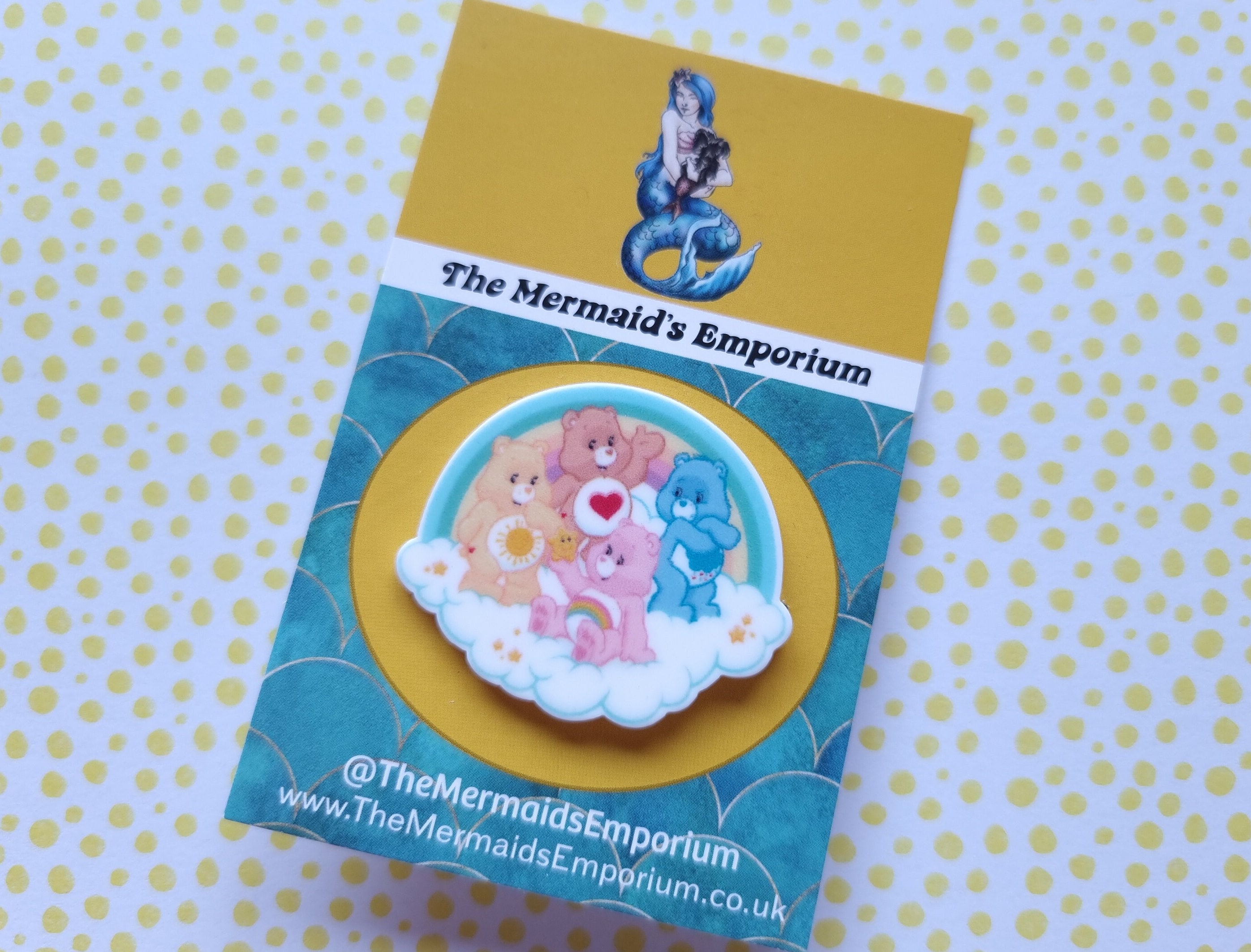 Care Bears Pin Badge - Etsy