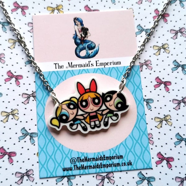 Powerpuff Girls Keychain - Etsy