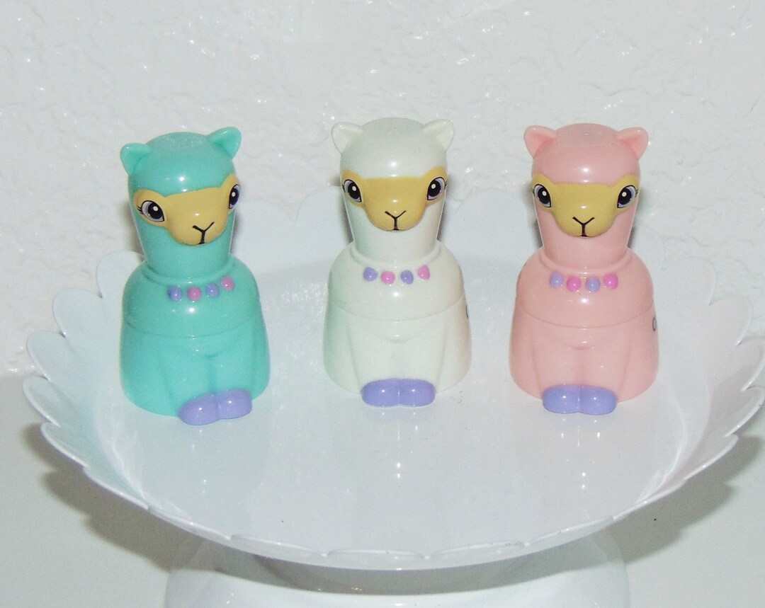 Super Cute Trio Set of Llama Lip Glosses - Etsy