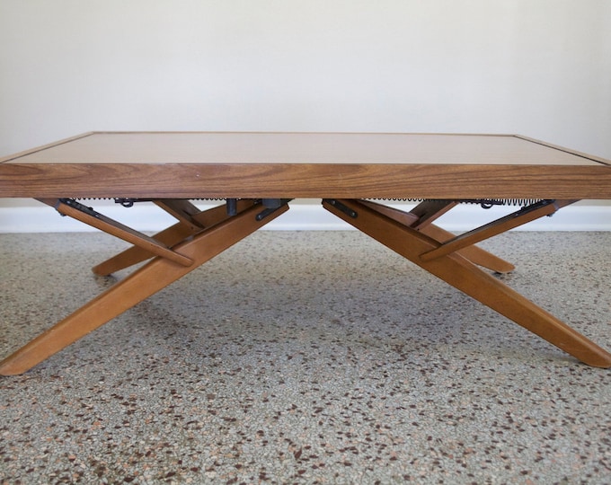 Vintage Castro Convertible Adjustable Coffee/side/dining Table - Mid ...