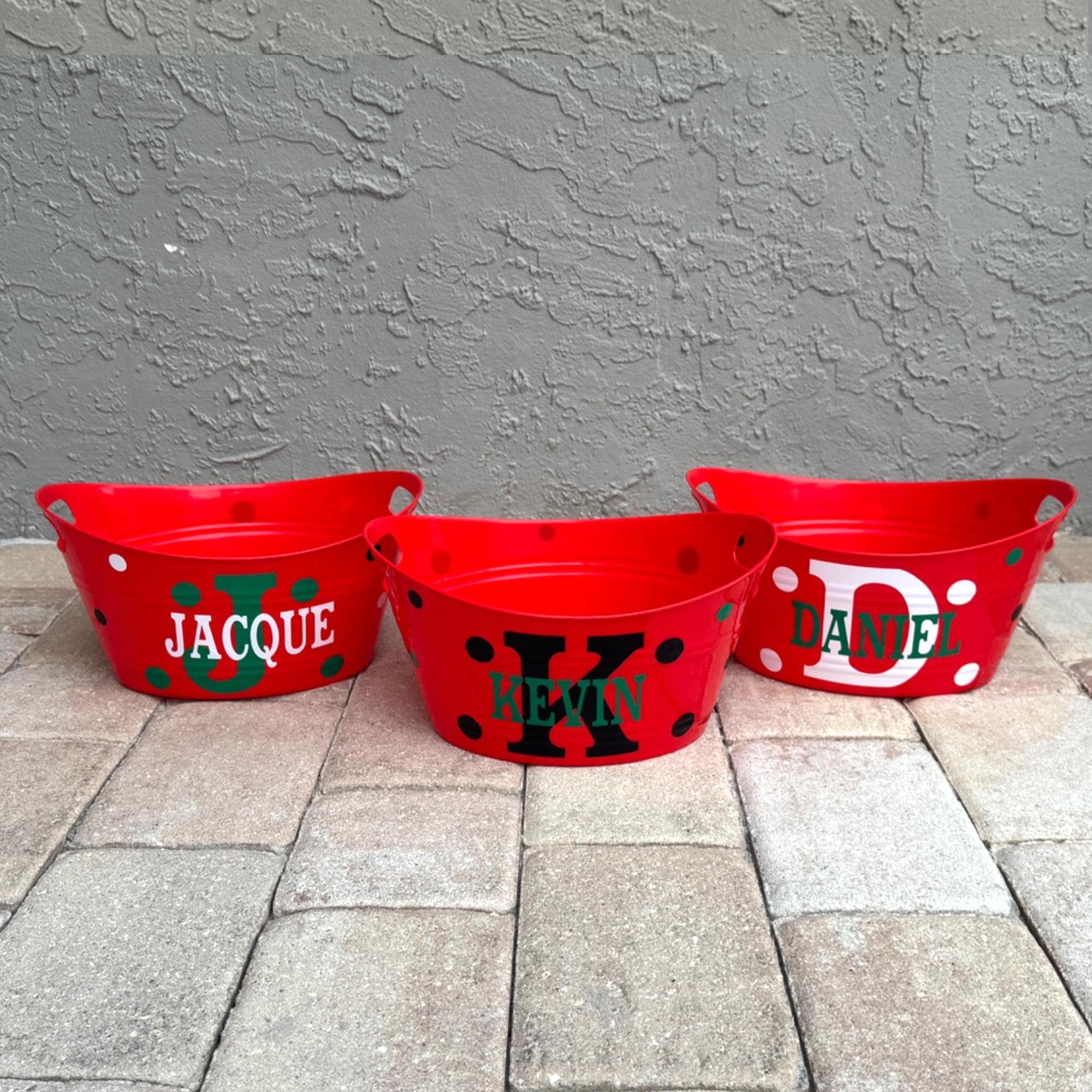 Personalized Christmas Gift Basket Custom Family Gift Holiday Goodie ...