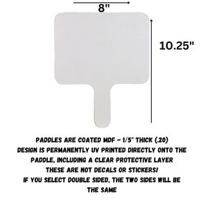Graduation Paddle Sign Class of 2024 Custom Graduation Paddle Senior ...