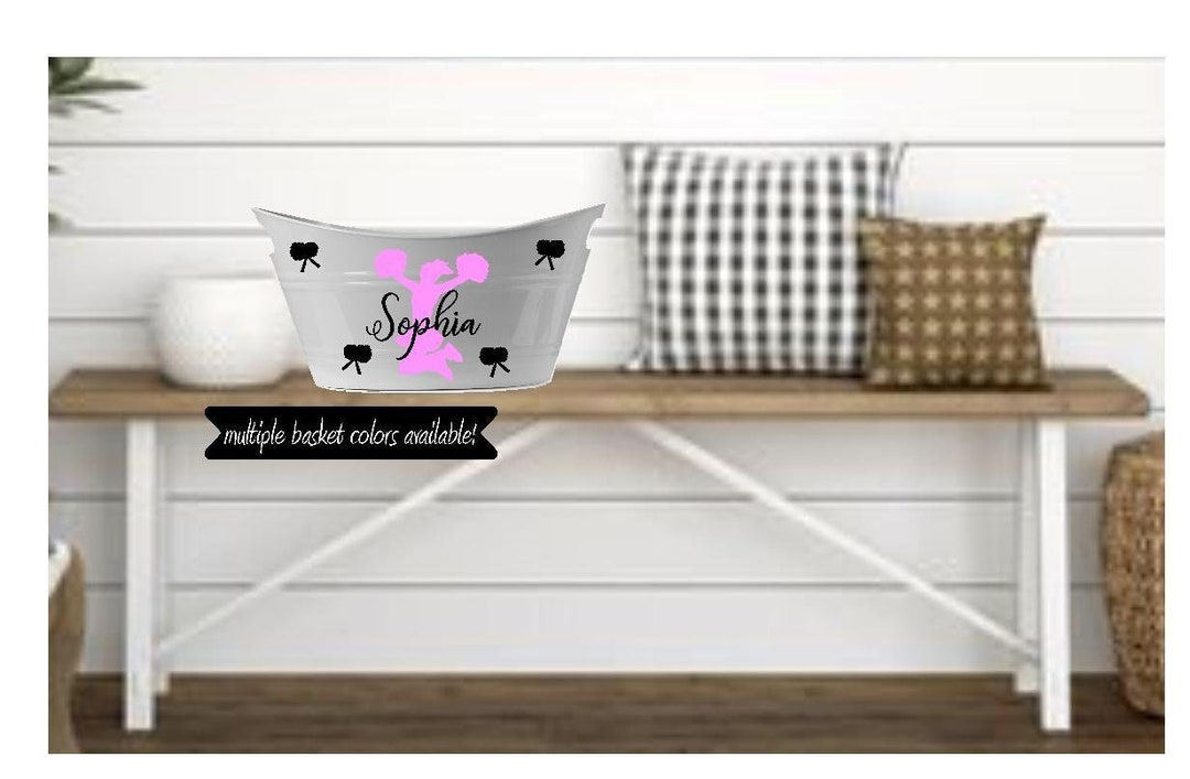 Senior Cheer Basket Personalized Cheer Gift Cheer Competition Gift ...