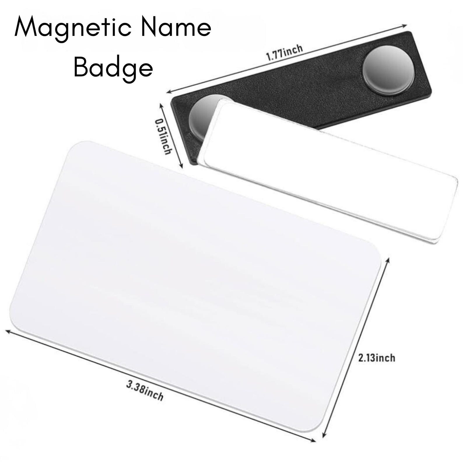 Youth Greeter Badges Custom Magnetic Ward Name Badges Bulk Group ID ...