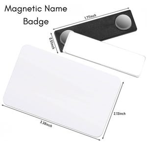 Custom Name Badges for Event Bulk Group Name Badges Magnetic Badges ...