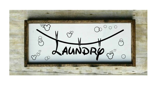 Disney Lettering Decals Laundry Disney Font Bubble Decals | Etsy