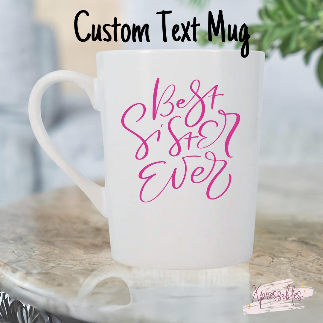 Design Your Own Mug Personalized Coffee Mug Gift Your Text, Logo, or ...