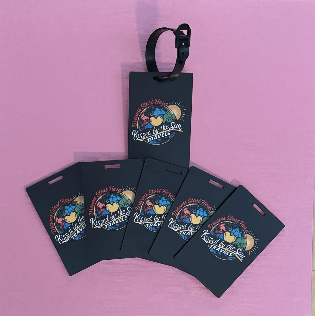 Custom Luggage Tags Travel Agent Logo Giveaway Item Custom Bag Tag ...