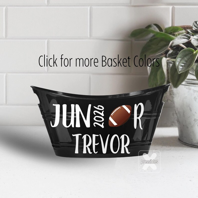 Football Player Gift Basket 2026 Junior Sports Personalized Football ...