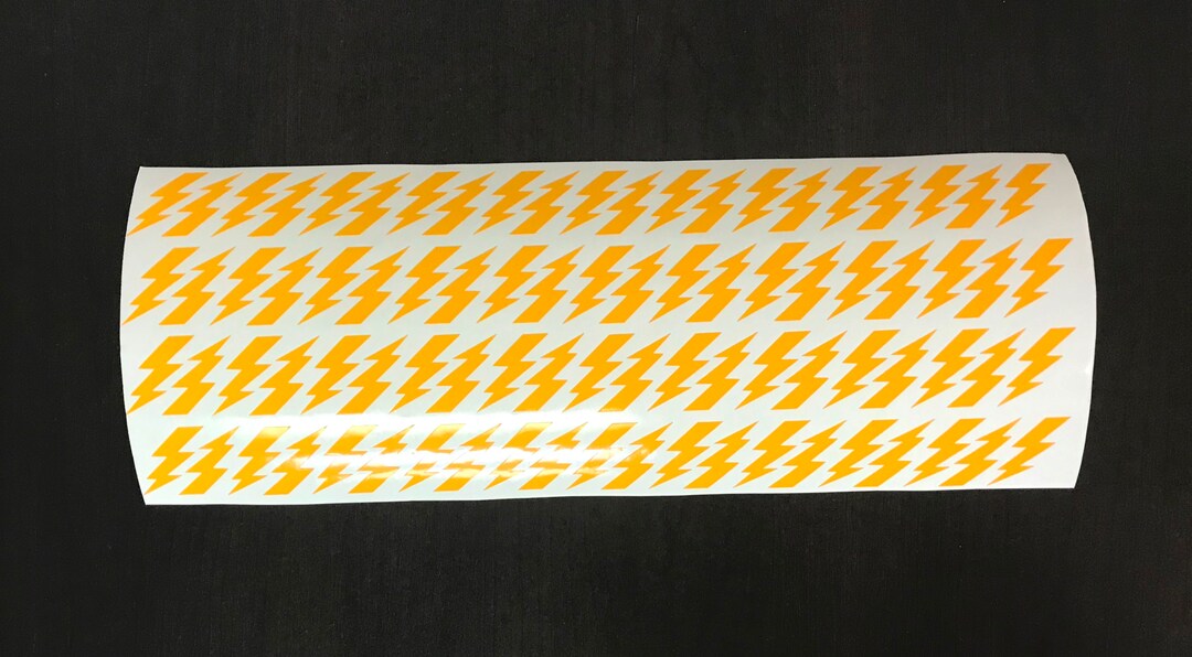 Lightning Bolt Decals Lightning Bolt Stickers Superhero Birthday ...