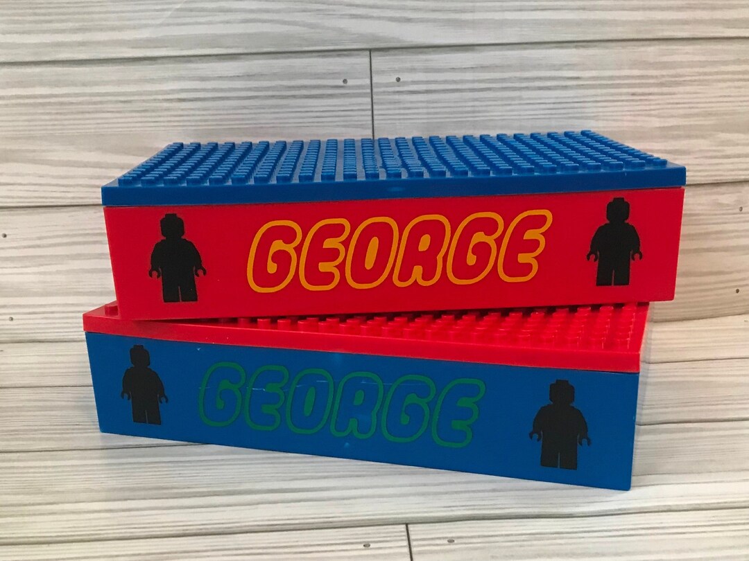 Child's Travel Activity Storage Container Personalized Toy - Etsy