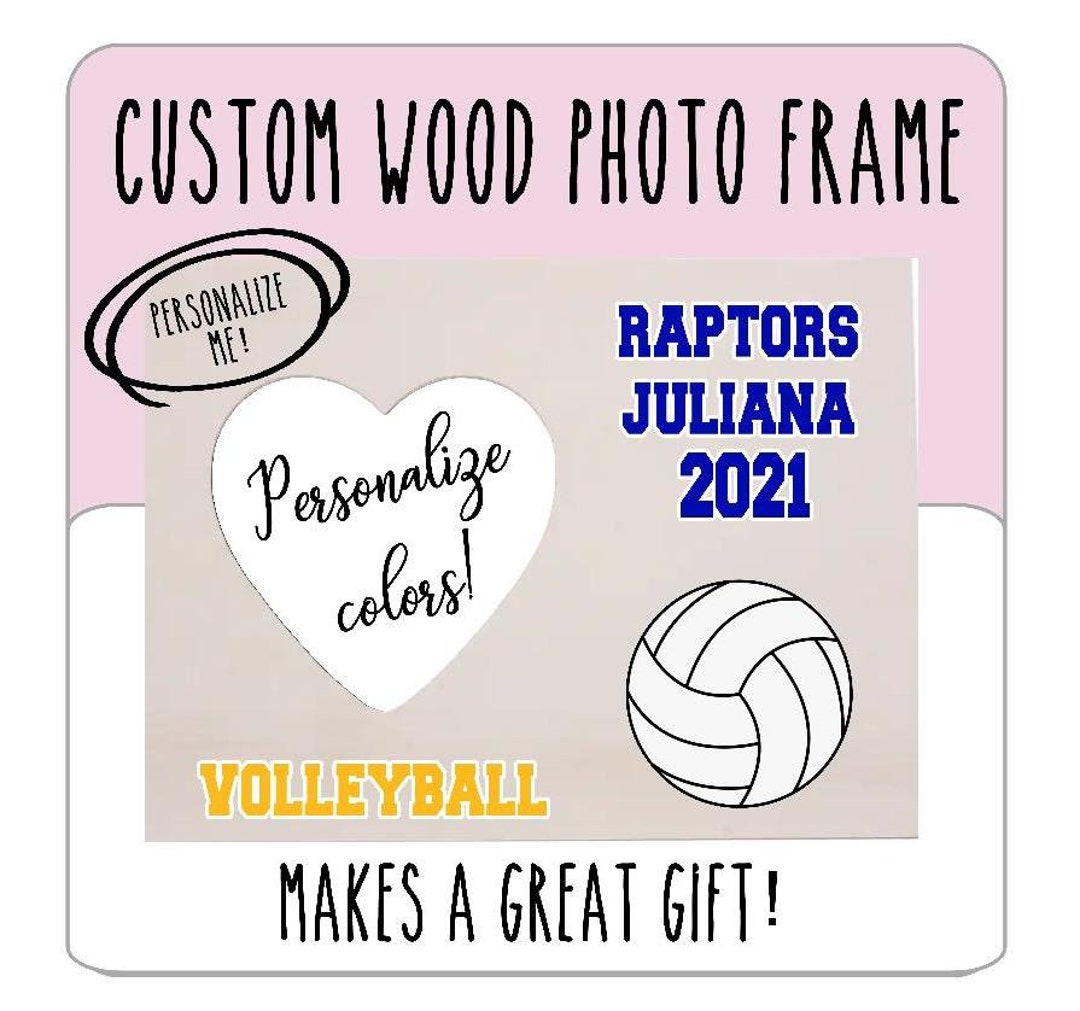 Volleyball Photo Frame for Volleyball Team Photo Volleyball - Etsy