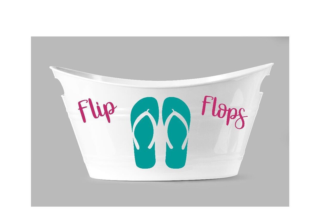 Flip Flop Basket Plastic Storage Summer Storage Shoe Storage Flip Flop ...
